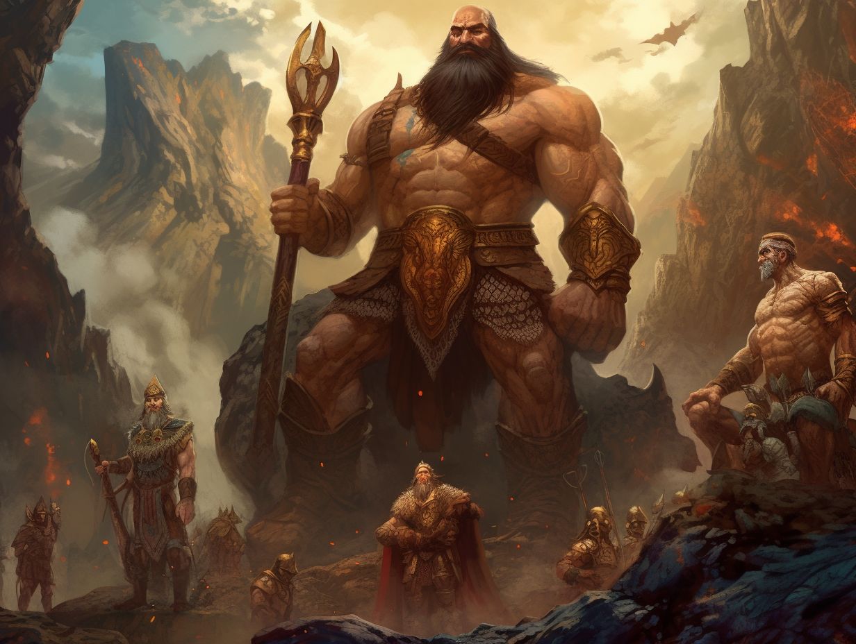 The Titans Arrive: ~3000 years ago – The Island of Thain